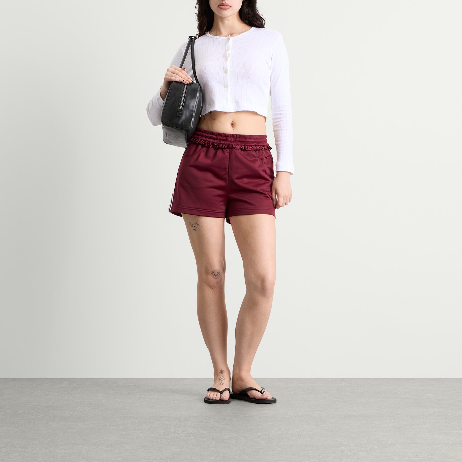 ADIDAS Adidas Pleated Firebird Shorts